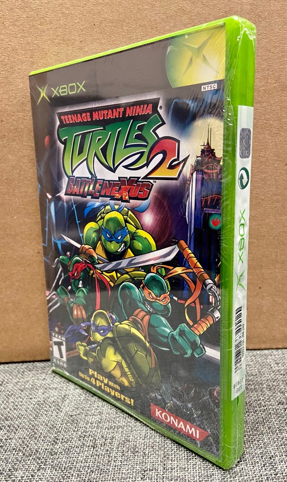 Teenage Mutant Ninja Turtles 1 2 3 TMNT Xbox Lot Konami NEW SEALED OUT ...