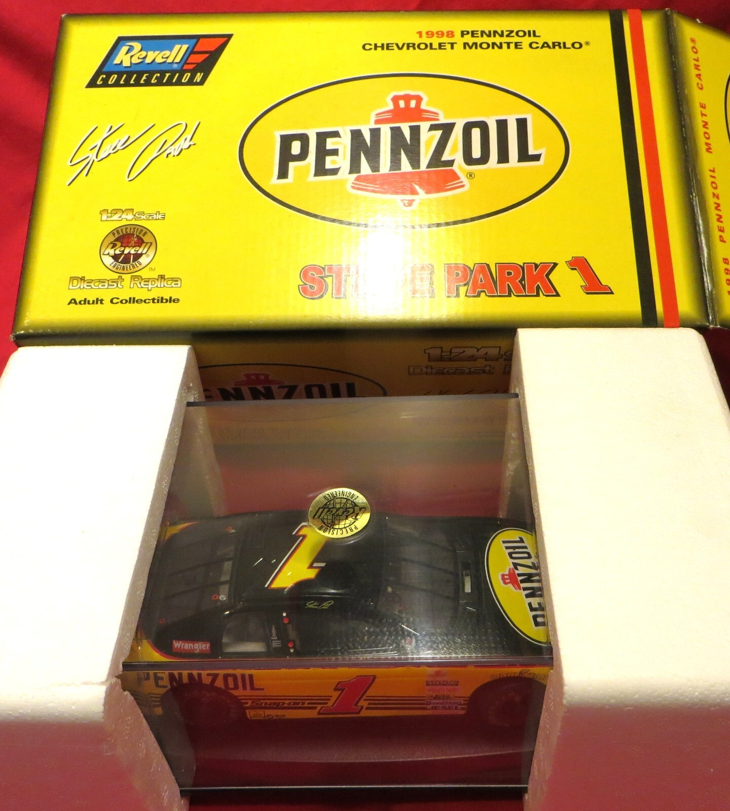 Steve Park 1998 Revell Collection Pennzoil Monte Carlo #1 Diecast 1:24 ...