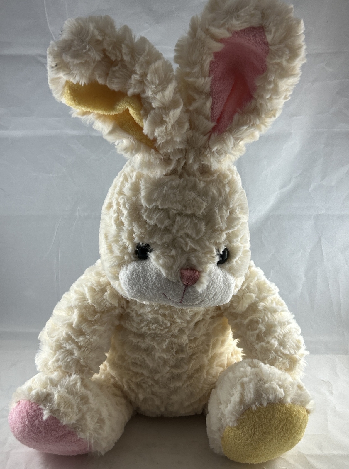 Animal Adventure Plush White Bunny Rabbit 18 Inch Fluffy Stuffed Animal ...