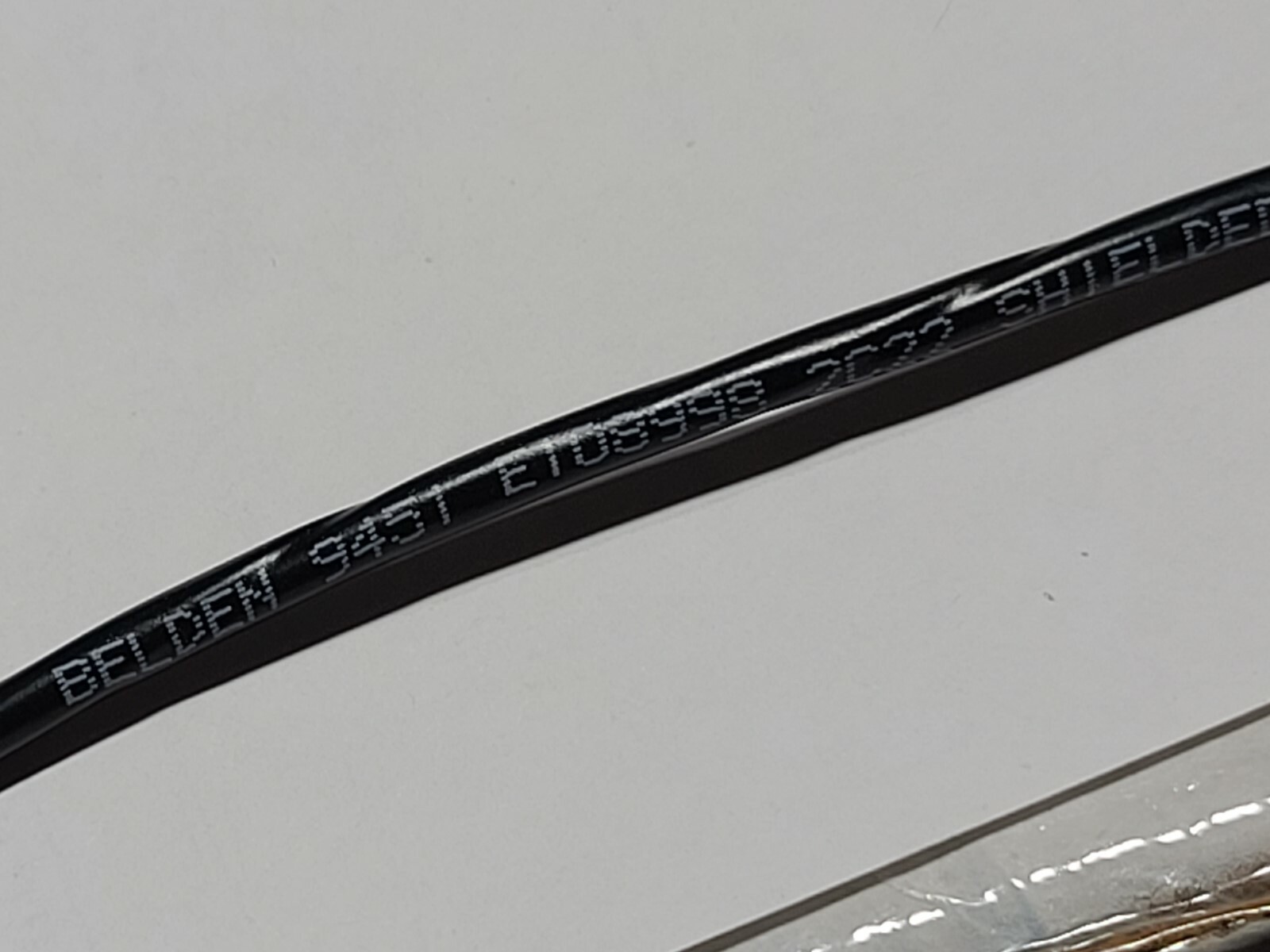 Belden 9451 22/1P Audio Brilliance Shielded Microphone Cable CMR Black ...