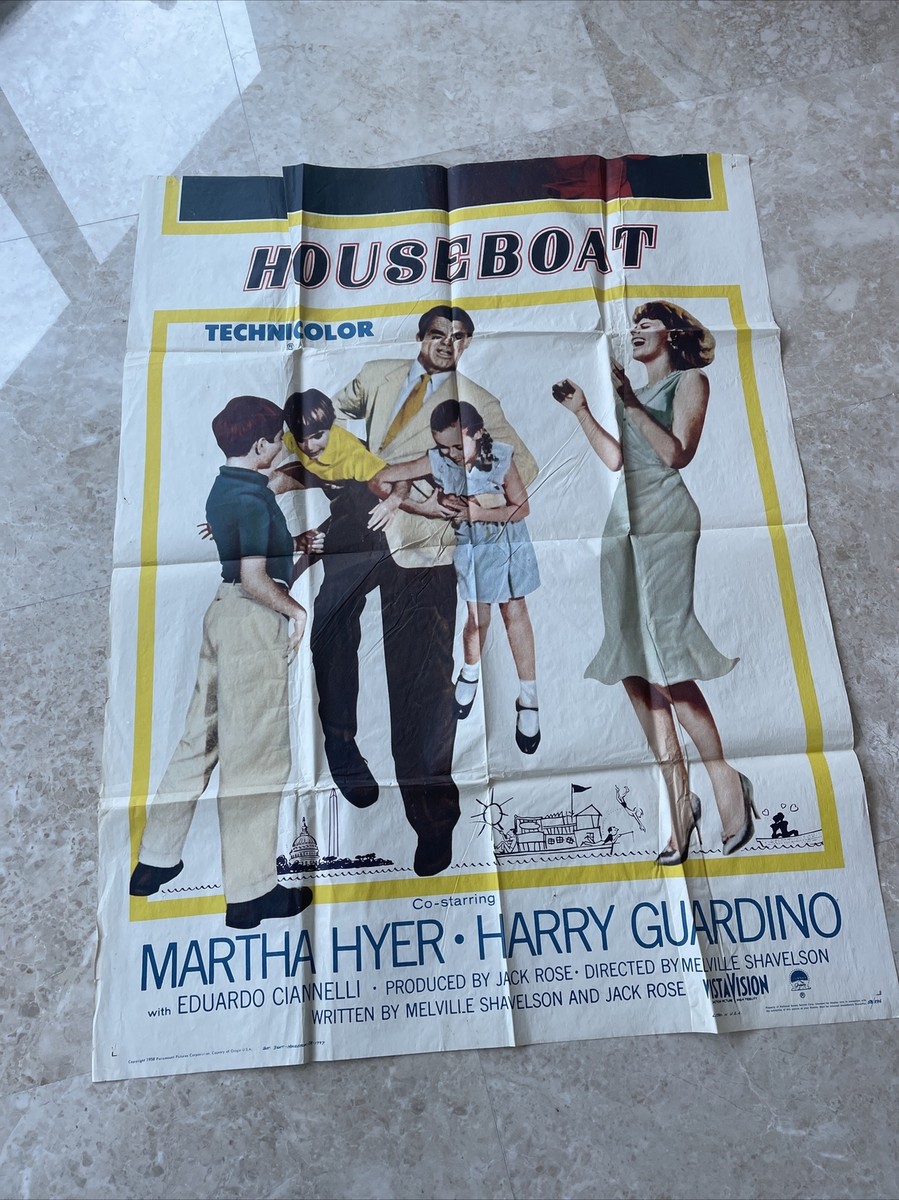 Houseboat Movie Poster The Boys In The Boat On DVD, Biography, Joel