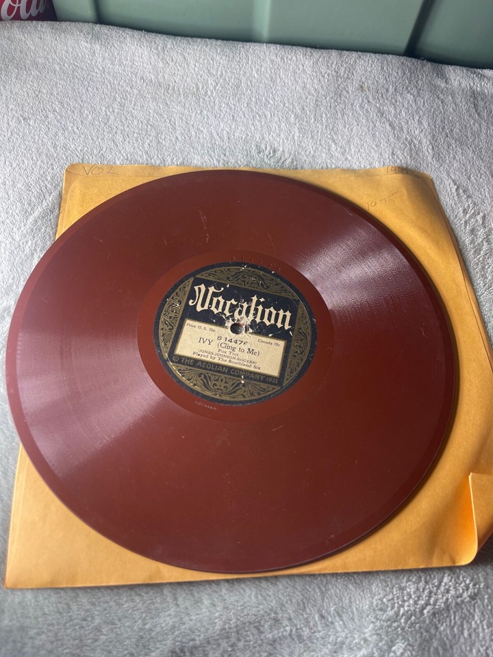 VOCALION Record 78 rpm 14476 RUNNING WILD / IVY | eBay