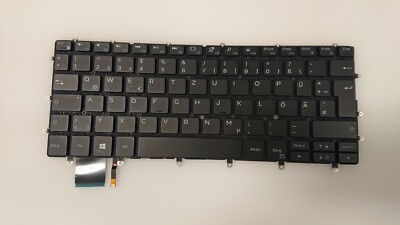 Dell XPS 13 9370, 9380 Black German layout Backlit keyboard - 9NY07 | eBay