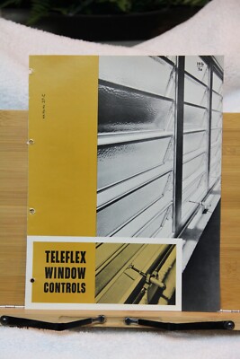 Teleflex Window Controls North Wales PA Brochure 8p circa 1963 Vintage ...