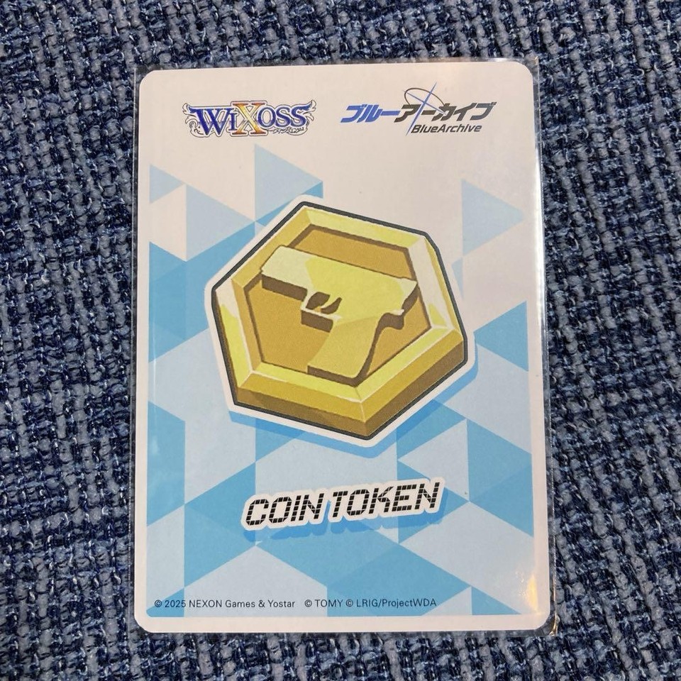 WIXOSS Atsuko Hikari Blue Archive Token Rare Used Condition Light | eBay