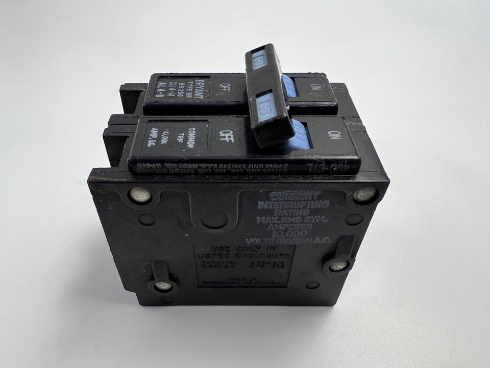Bryant Type BR 50A 50 Amp Double or 2 Pole Circuit Breaker BR250 | eBay