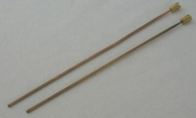2x Clock Bronze Gong Rods 205 & 195mm chime hammer clocks clockmakers ...