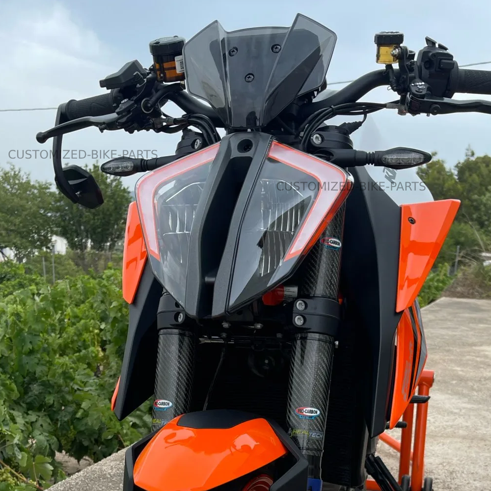 Flyscreen Small Windscreen Windshield Screen - KTM 1290 SuperDuke R ...