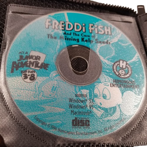Freddi Fish Pajama Sam CD-ROM Lot Child KIds Educational Games ...