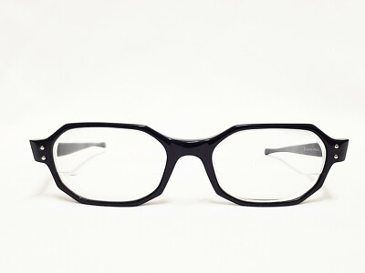 Vtg 60s Black AO Frames American Optical Eyeglasses Octagon Octagonal ...
