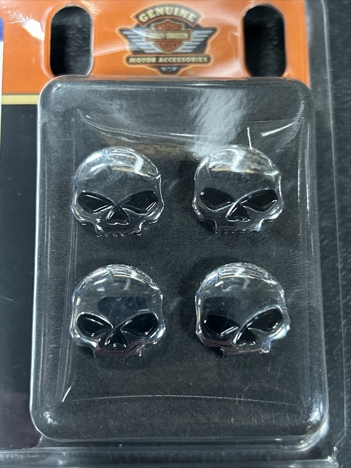 HARLEY-DAVIDSON SKULL WILLIE G LICENCE Plate HARDWARE SOFTAIL TOURING ...
