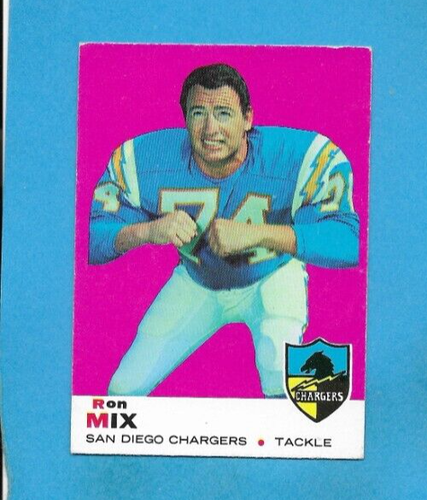 1969 TOPPS #99 RON MIX CHARGERS EX-EXMINT | eBay