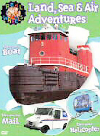 Real Wheels - Land Air And Sea Adventures (DVD, 2004, Gift Box With Toy ...