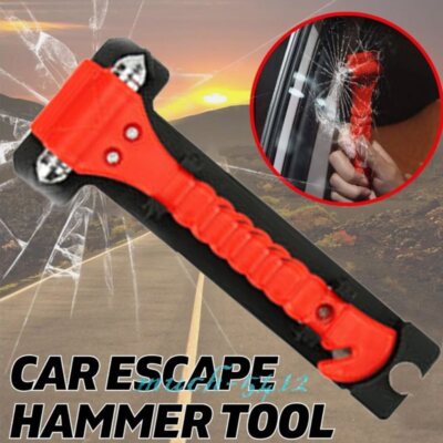 Emergency Escape Tool Auto Car Window Glass Hammer Breaker and Seat ...