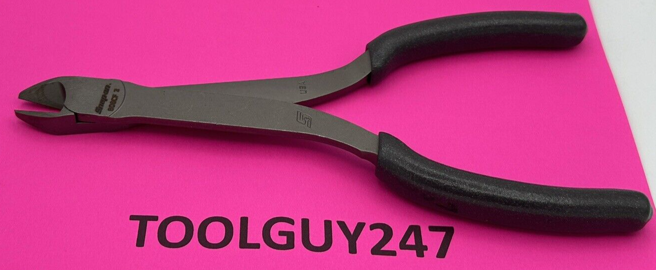 SNAP ON TOOLS 808CF DT 7" Vector Edge Long Mini Diagonal Cutter DARK ...