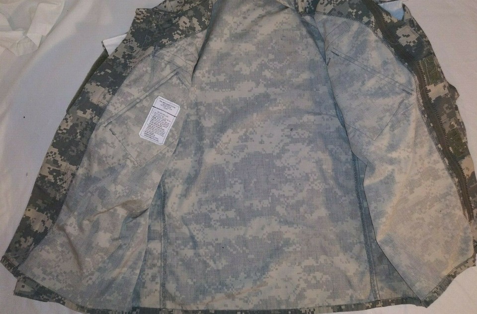 SPECIAL FORCES COURSE MODIFIED ARMY COMBAT UNIFORM ACU JACKET MEDIUM ...