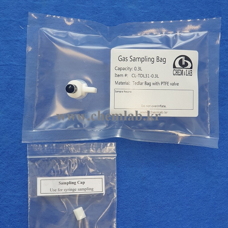 Tedlar Gas Sampling Bag PVF Film with PTFE Valve, 300mL~1L, 20pcs | eBay