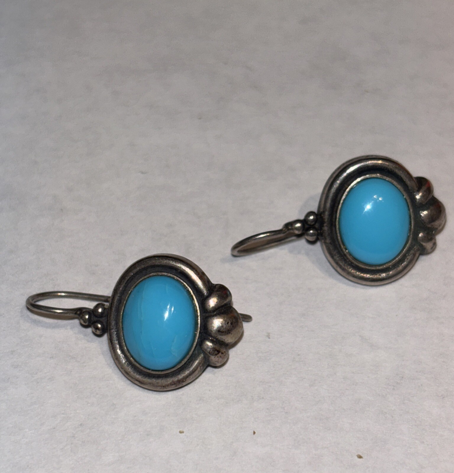 SOUTHWESTERN 925 STERLING SILVER ROBINS EGG TURQUOISE… - Gem