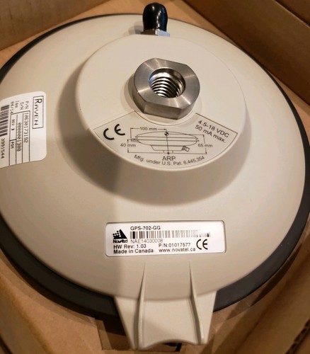 RAVEN P/N 10630173192 Novatel GPS-702-GG Antenna RTK GPS*GNSS*GLONASS ...