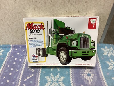 AMT 1/25 Mack R685ST Semi Tractor AMT1039 Truck Model Kit Factory ...