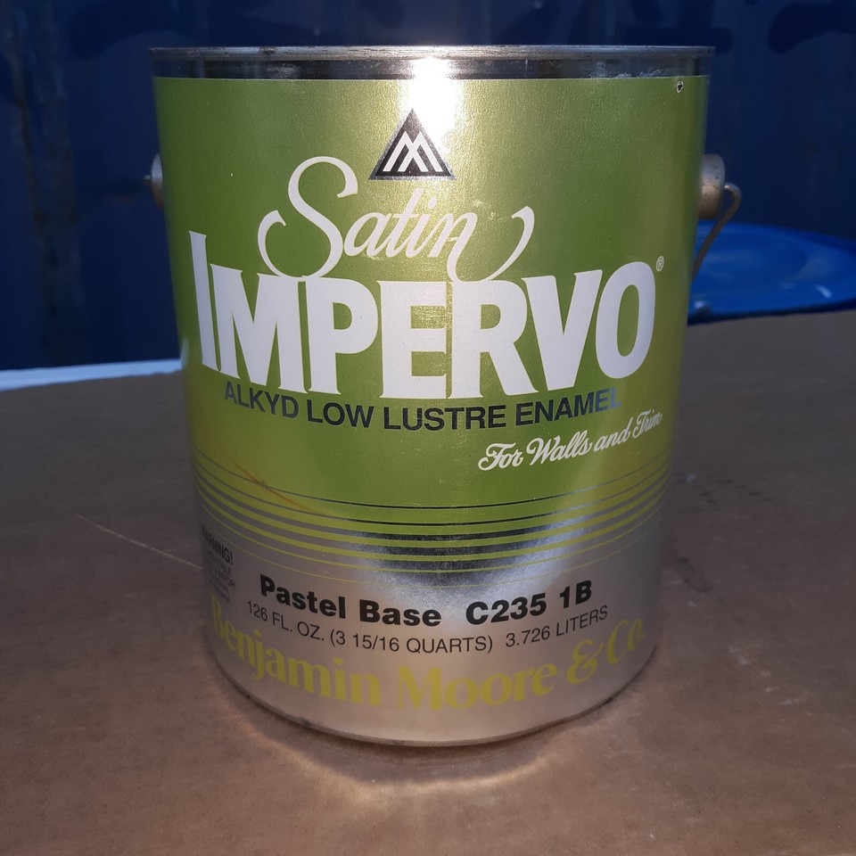Paint Benjamin Moore Impervo Alkyd Paint Satin 8, Gallons | eBay