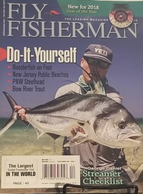Fly Fisherman Volume 49 George Daniel Streamer Checklist FREE SHIPPING ...