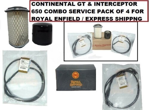 "Continental GT & Interceptor 650" Combo Of 4 For Royal Enfield/Express ...