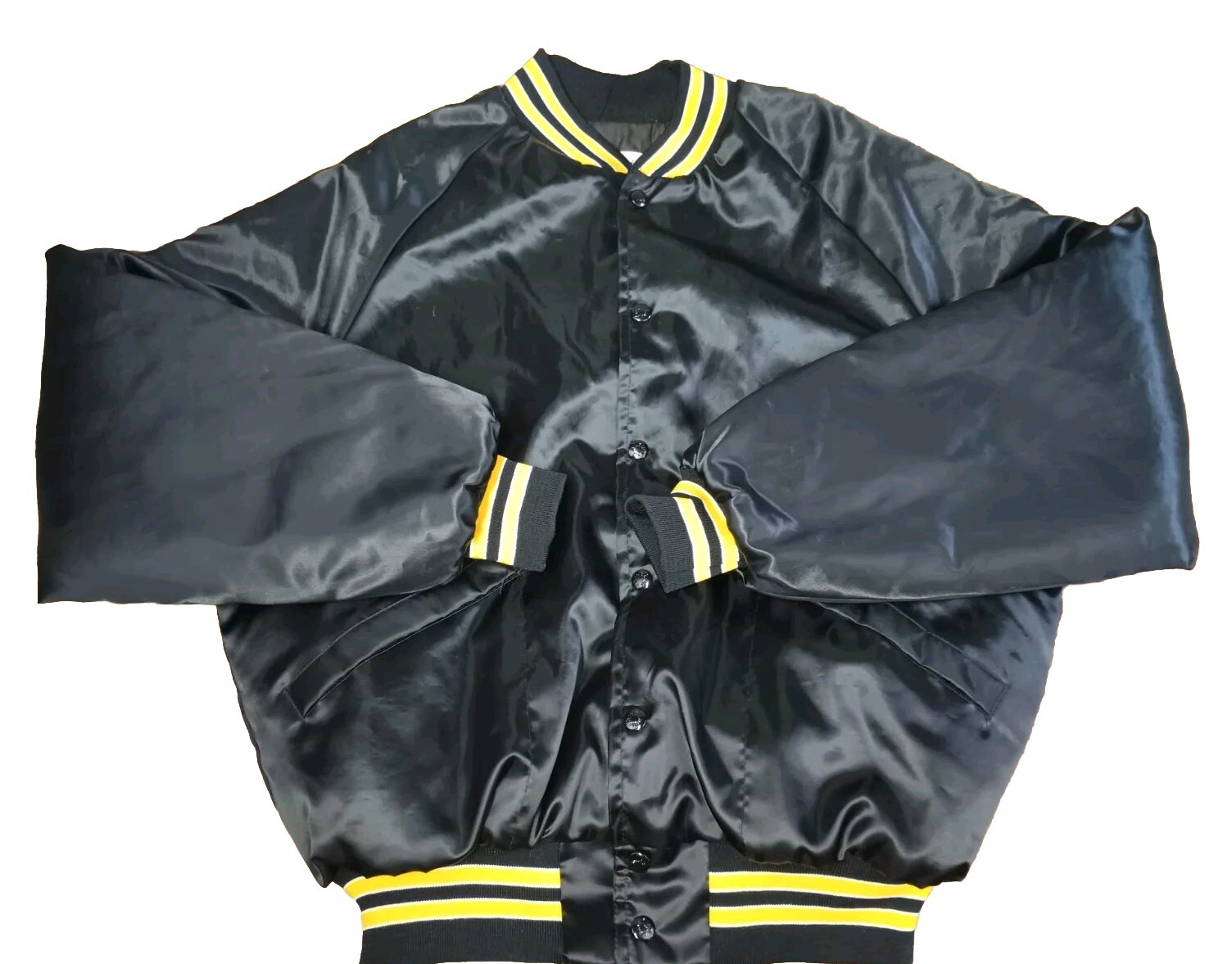 Vintage King Louie Pro Fit Satin Bomber Jacket Varsity Men's Large ...