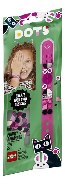 LEGO CLASSIC DOTS: Funky Animals Bracelet (41901) for sale online ...