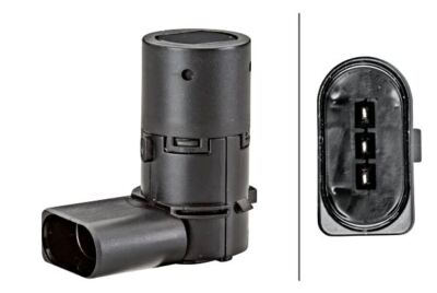 HELLA PDC Parking Sensor Black For AUDI A4 SKODA Octavia II VW 97-15 ...