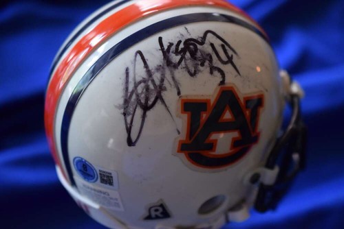 Bo Jackson Beckett BAS Autograph Mini Helmet Signed Auburn | eBay