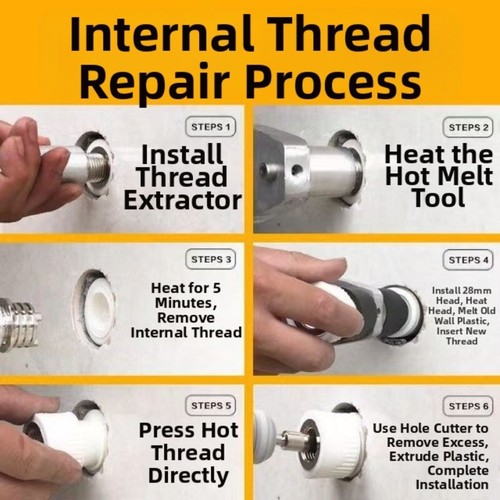 For Water Pipes Internal Thread Tool Crack Removal For Pipe Maintenance ...