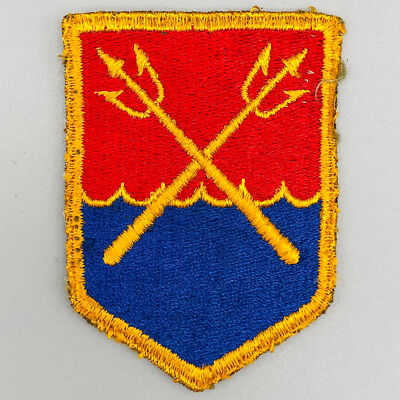 WW2 US Army Patch Eastern Defense Command Crossed Trident Pitchfork No Glow 1 | eBay