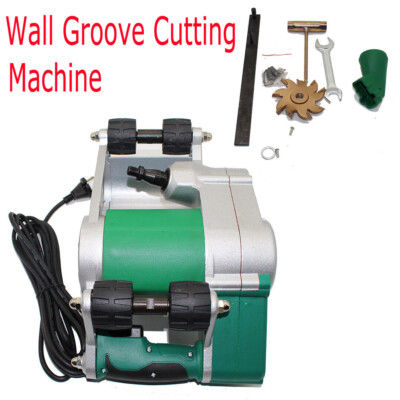 Electric Floor Wall Chaser Groove Concrete Cutting Grooving Slotting ...