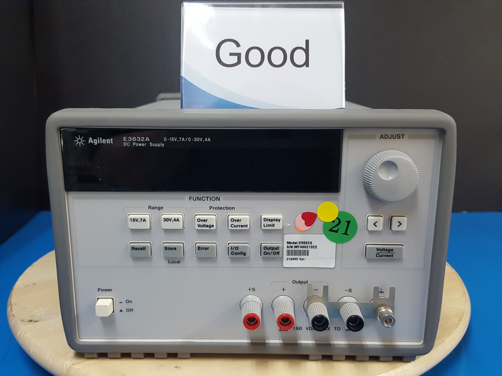 Agilent E3632A: 0-15V, 7A / 0-30V,4A DC Power Supply (1322) | eBay