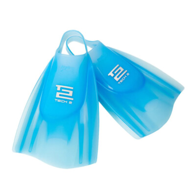 Hydro Tech 2 Soft Swim Fins in Ice Blue - Size - | eBay Australia
