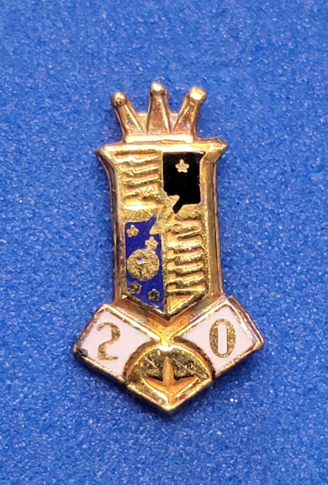 VINTAGE ZENITH 20 YEAR SERVICE PIN | eBay