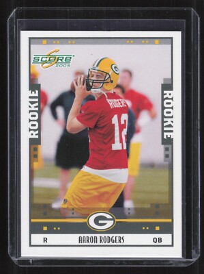 2005 Score Aaron Rodgers #352 Base Rookie RC Green Bay Packers | eBay