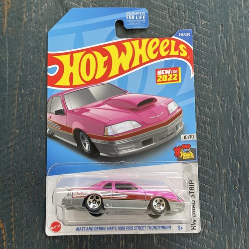 2022 Hot Wheels #246 HW Drag Strip Matt & Debbie Hays '88 Pro Street ...