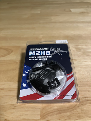 Brickarms M2HB Heavy Machine Gun with Tripod LEGO-Compatible Weapon ...