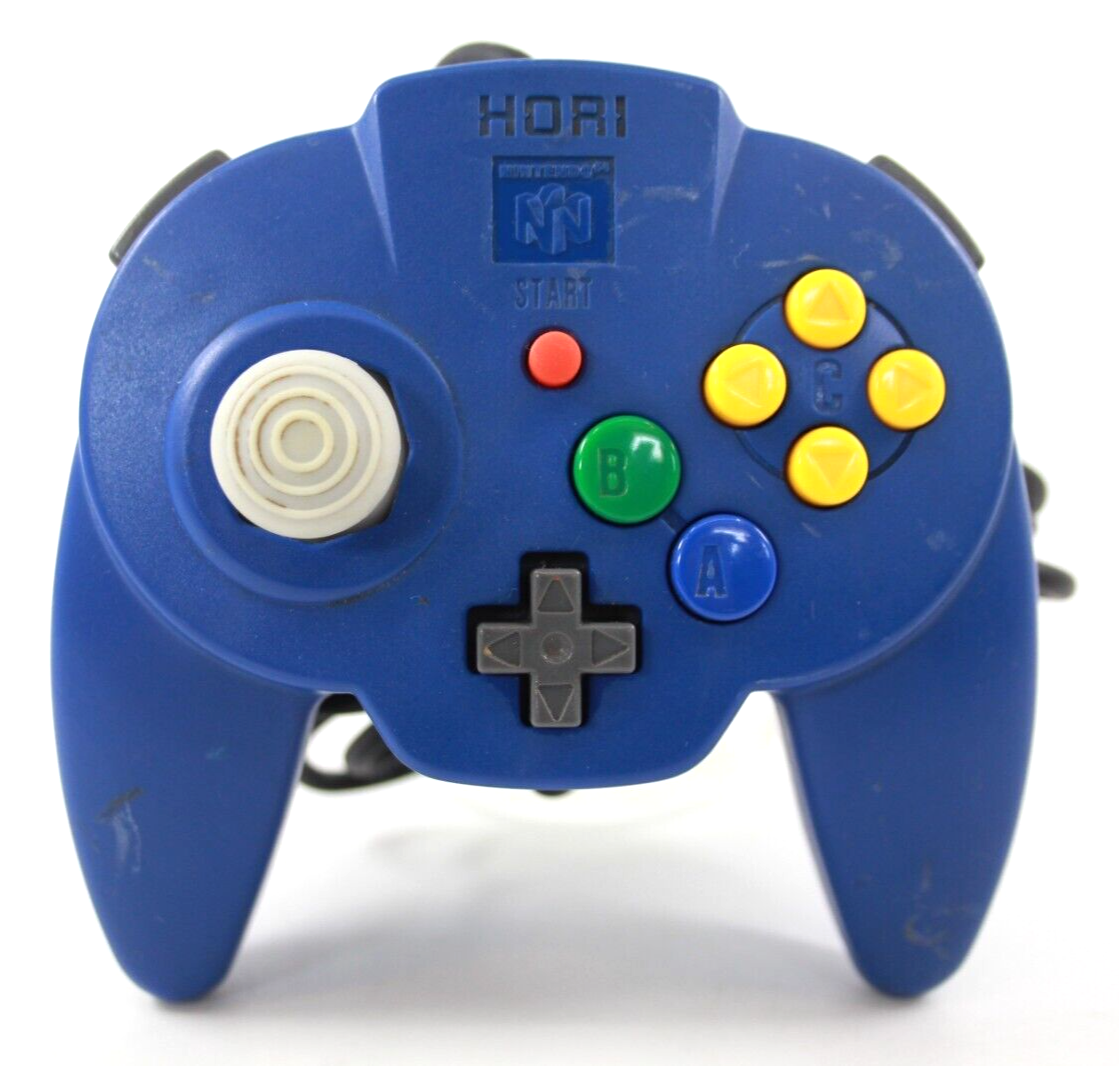 Official, Hori Pad Mini Controller - Nintendo 64 (N64) [Blue] *COSMETIC ...