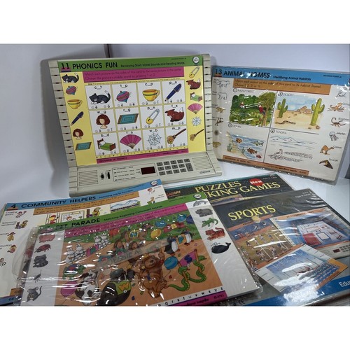 Vtg GeoSafari Electronic Learning Game 50 Game Cards Science Geography ...