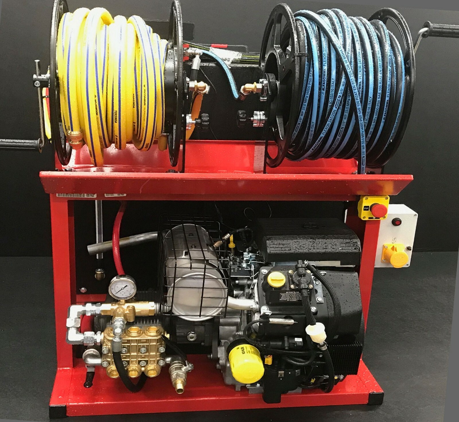 Robojet WX-EFI Van pack water jetting machine 3000 psi @ 8 UK gpm | eBay UK