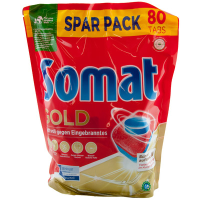 Somat Oro Tab x Lavastoviglie 1 x 80 Pasticche -rapida Solvente - | eBay