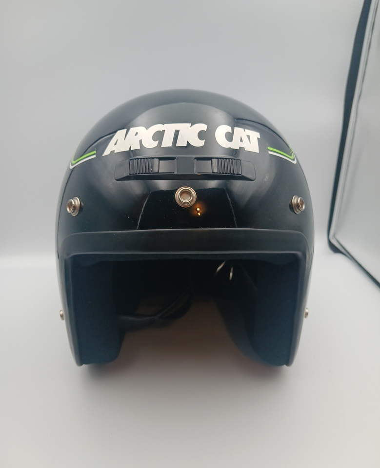 VTG Arctic Cat Snowmobile Helmet Size Small Model FG-3 Made in Korea W ...