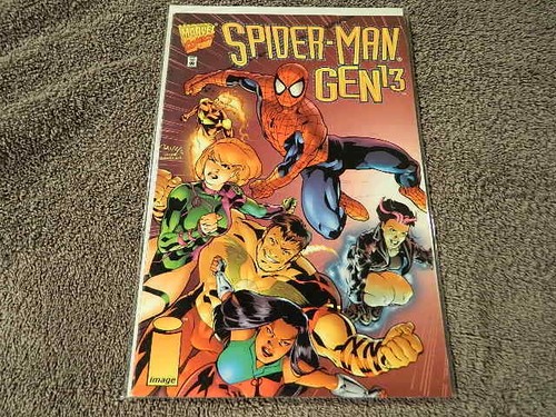 1996 MARVEL & IMAGE Comics SPIDER-MAN /GEN 13 - 1st Print - X-Over ...