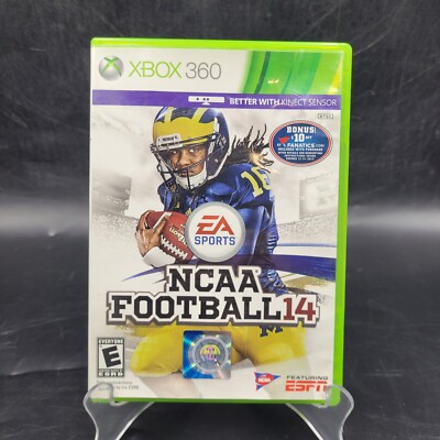 Xbox 360 NCAA Football 14 Case Only (No Disc) | eBay