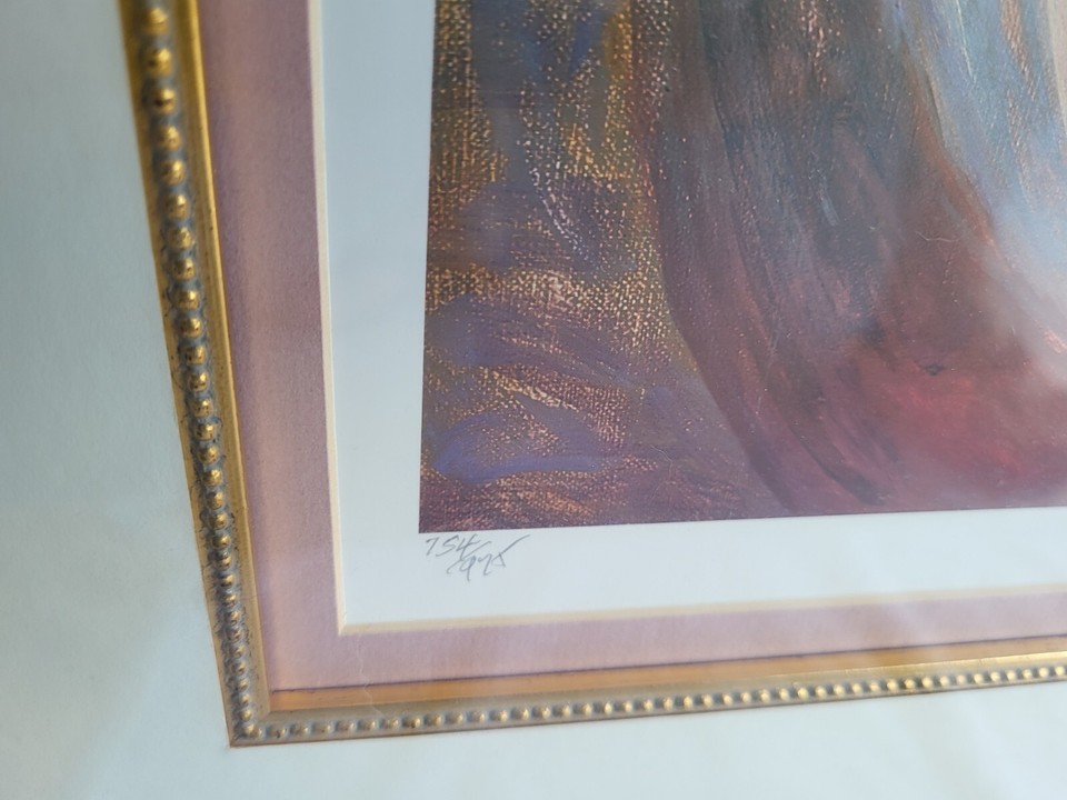 Barbara A Wood "Taffeta And Lace 1999 Huge 46x40" Signed Numbered ...