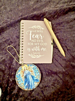 Spiral Notebook 4x6", Pen & Bonus Ornament, Gift Set, Gift-wrapped ...