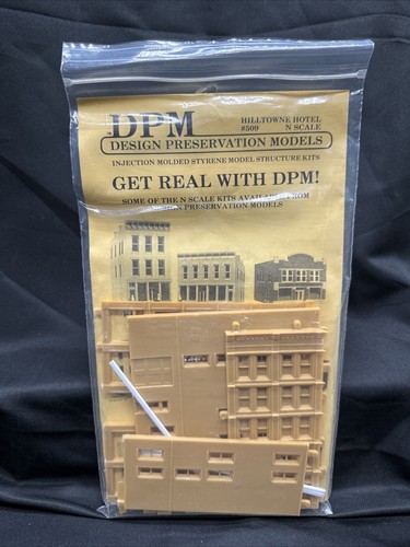 DPM N Scale Hilltowne Hotel Building Kit #509 | eBay